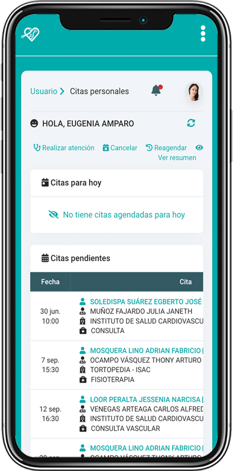 SIMED.EC – Historia Clínica Digital